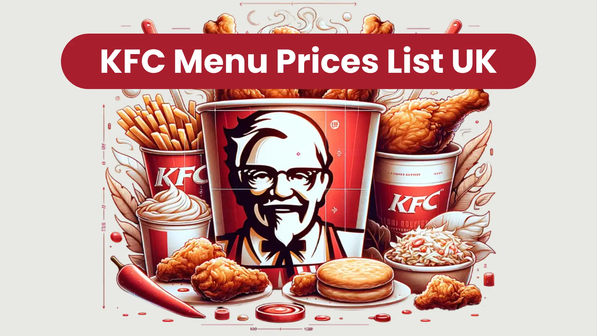 KFC Menu Prices List UK | [ June 2025 Updated ]